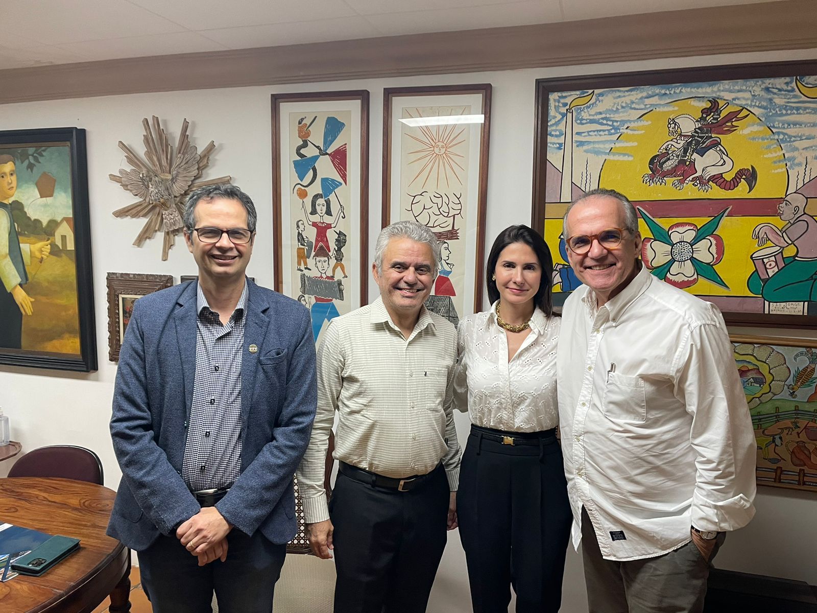 Fenafim e Afrem Sindical se reúnem com o Senador Fernando Dueire – FENAFIM